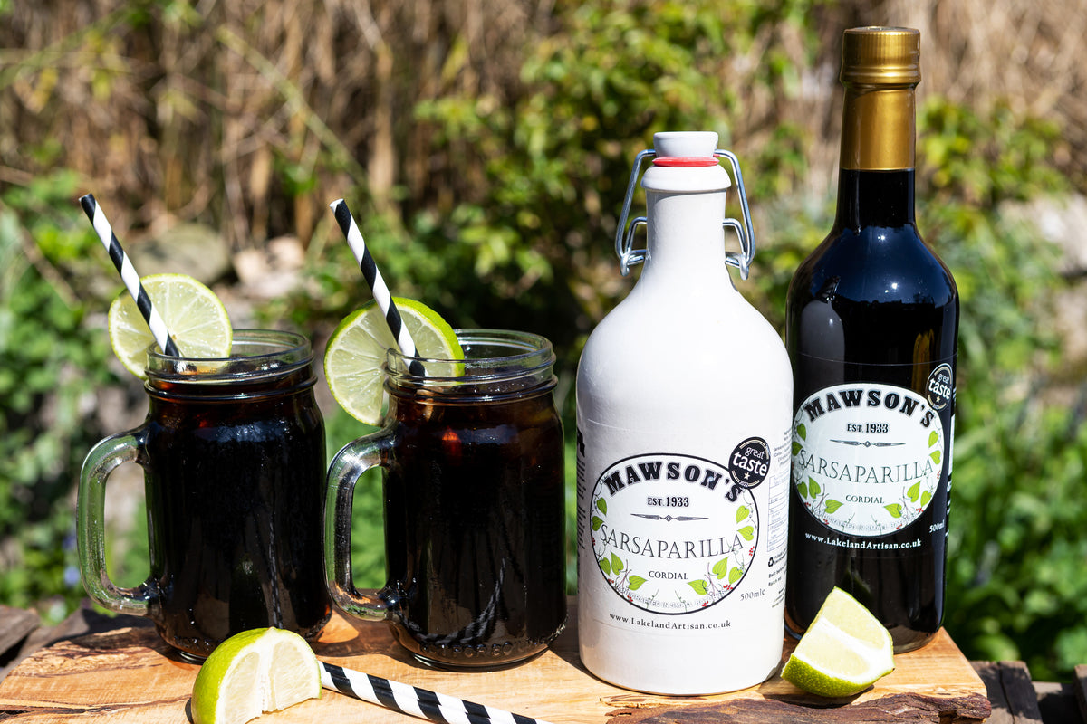 Sarsaparilla Cordial 500ml Stone Crock – Lakeland Hampers